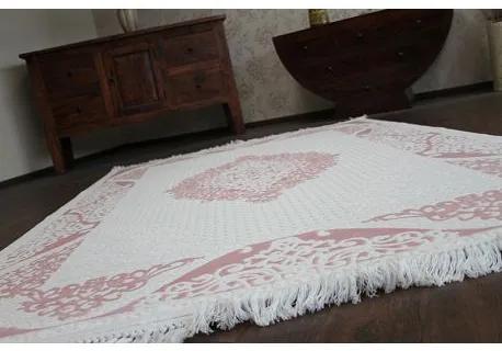 koberec AKRYL MIRADA 5416 Prášek ( Pudra ) Fringe velikost 160x230 cm | krásné koberce cz