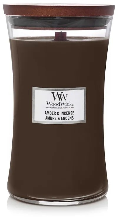 WoodWick Amber & incense 609,5 g