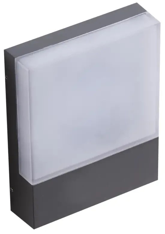 LED vnější nástěnné osvětlení Civita tmavě šedá