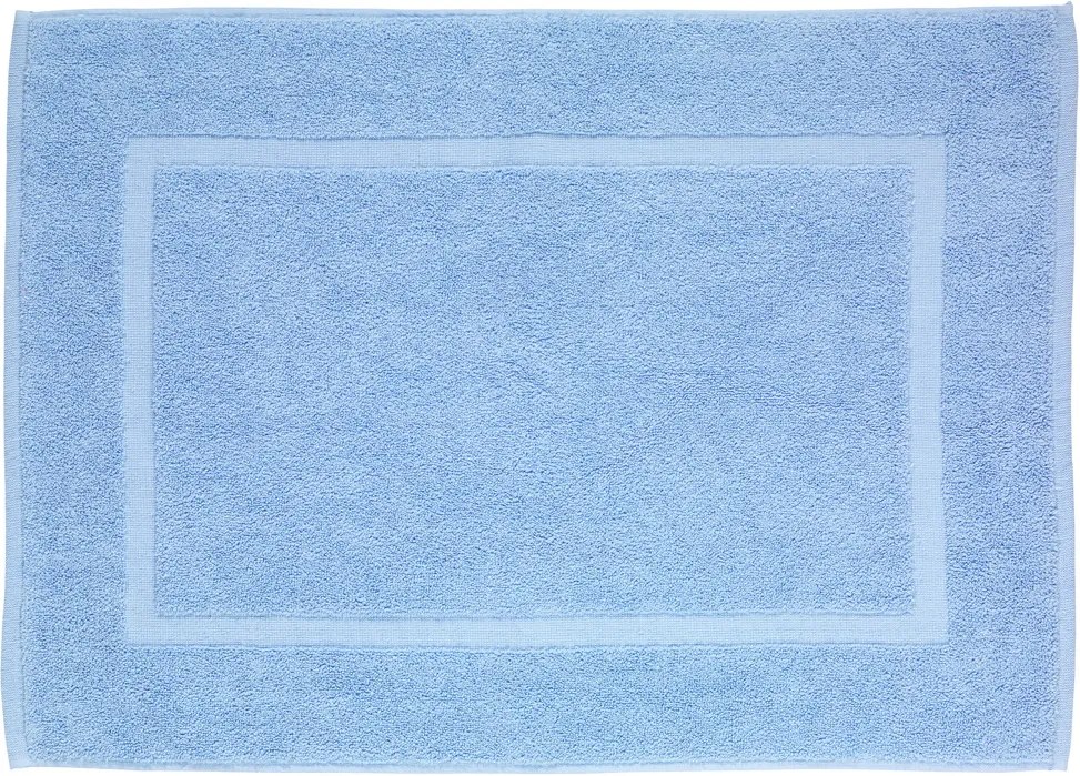 Koberec do koupelny TERRY PARADISE, modrá barva, 70 x 50 cm, WENKO