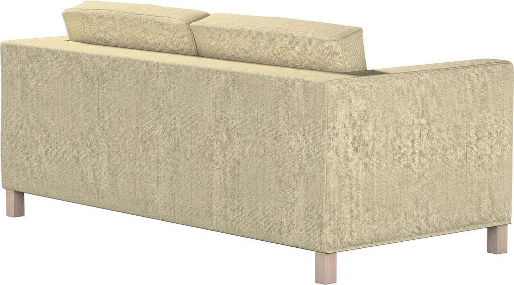 Potah na pohovku IKEA Karlanda rozkládací, krátký barva béžová látka pletený vzor