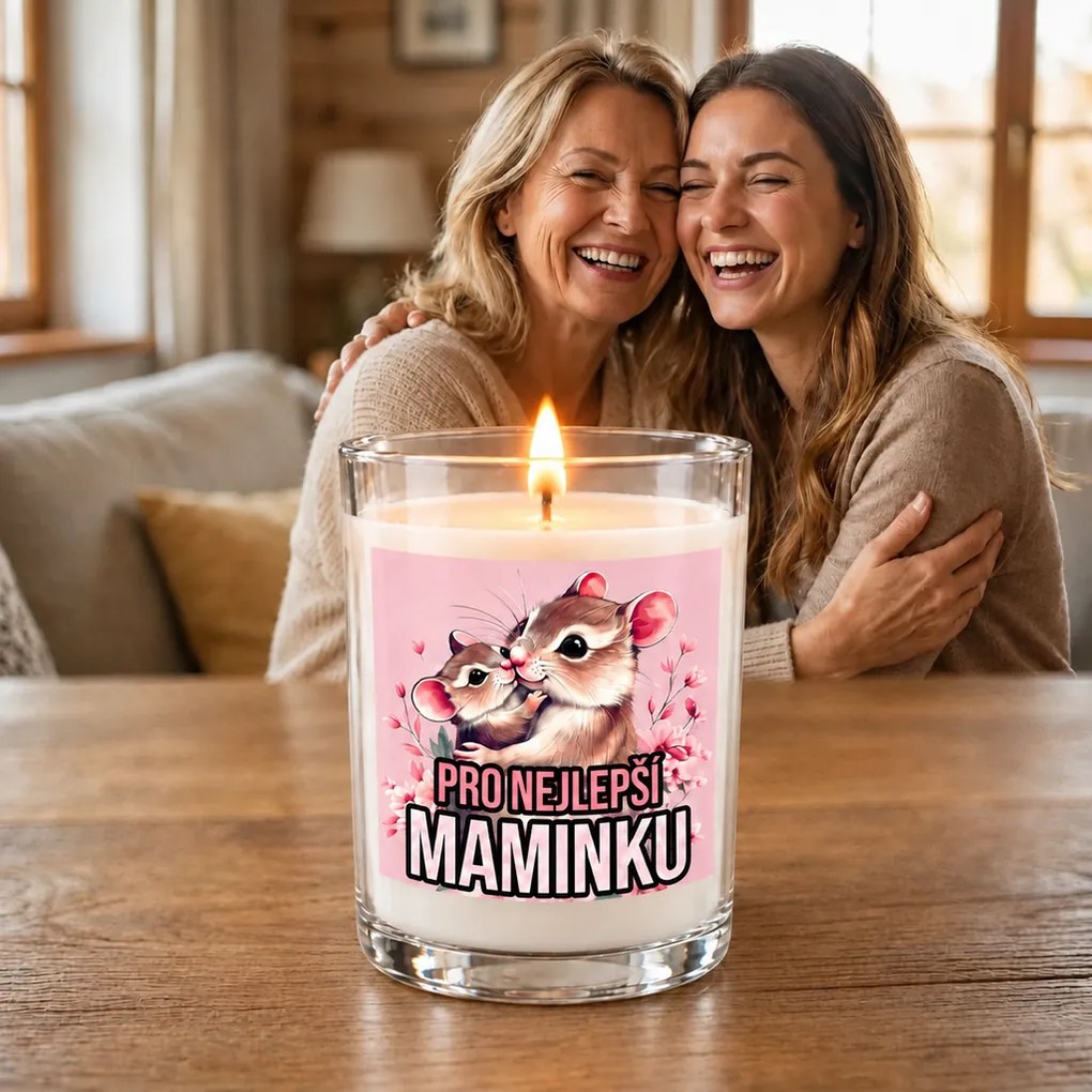 Ahome CZ Krásná svíčka Pro maminku myšky