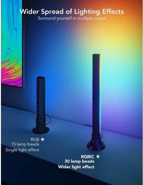 Govee Phantasy Outdoor Pro SMART LED pásky 10m - venkovní RGBIC H61723D1 Černá