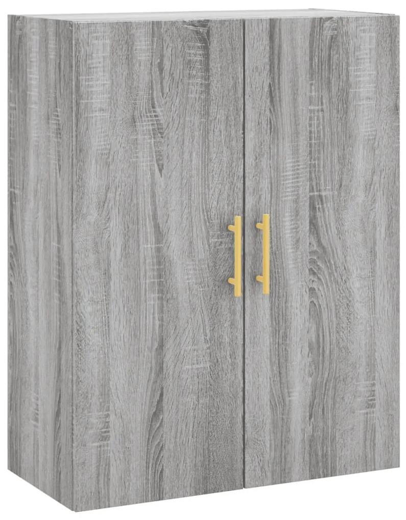 Skříň highboard šedá sonoma 69,5 x 34 x 180 cm kompozitní dřevo,  3195841