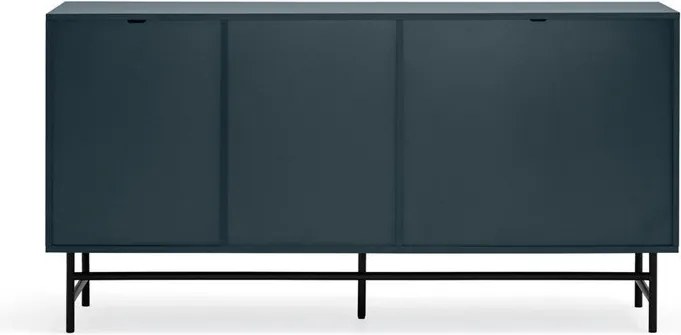 Černo-modrá komoda Teulat Punto, šířka 150 cm
