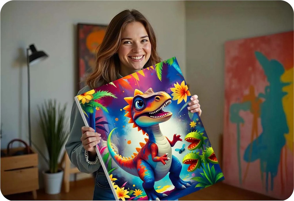 Obraz podle čísel 40x50 cm Massido Dino