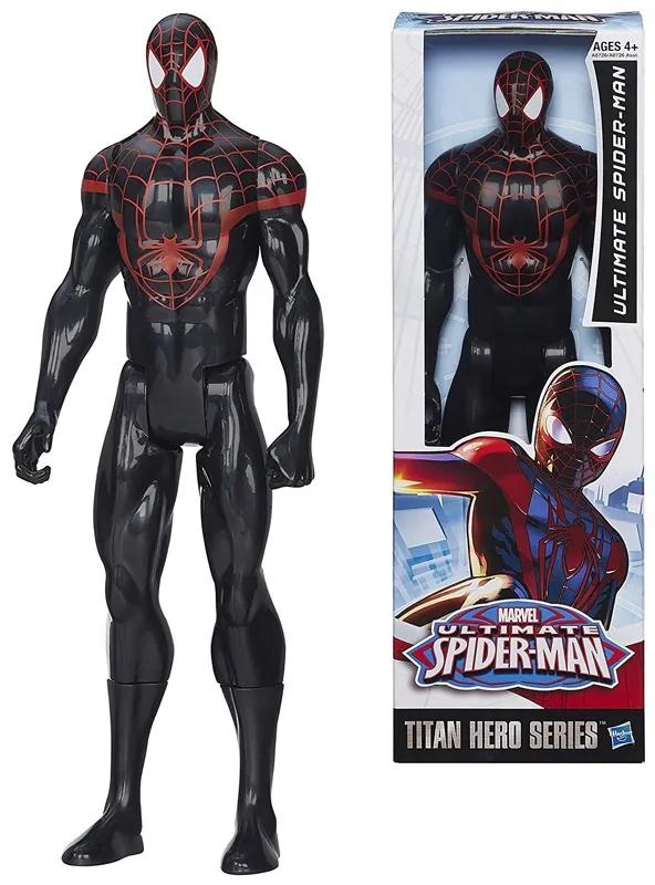 Postavičky akčních superhrdinů Marvel, Titan Hero Series 30 cm Varianta: Ultimate Spider-Man s krabicí