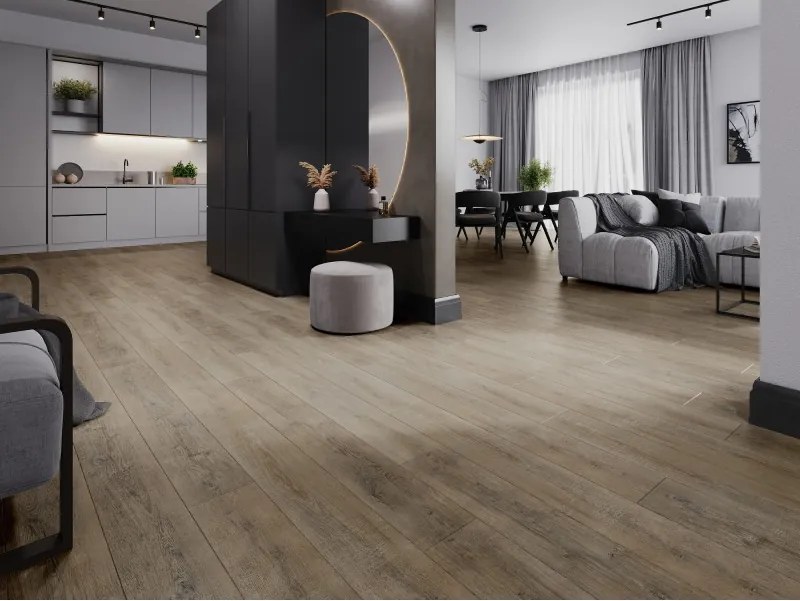 Mexen Casa Grande vzorek vinylových panelů SPC 6,5 mm, podklad IXPE 1,5 mm, 4 V-drážka, Dub - F1014-S
