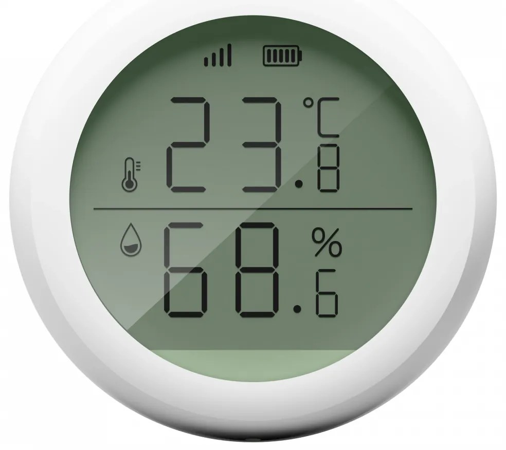 TESLA Smart Sensor Temperature and Humidity Display - chytrý senzor pro měření teploty a vlhkosti s displejem