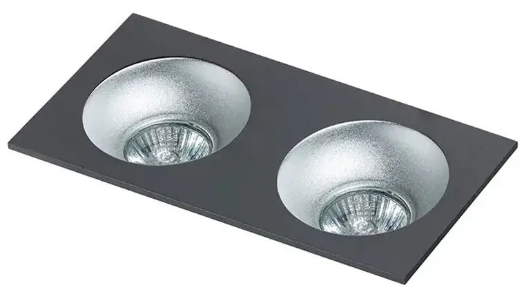 Podledové svítidlo Hugo 2 Downlight černé