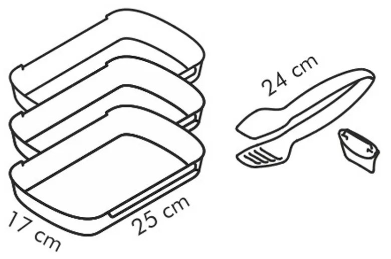 TESCOMA Souprava na trojobal PRESTO