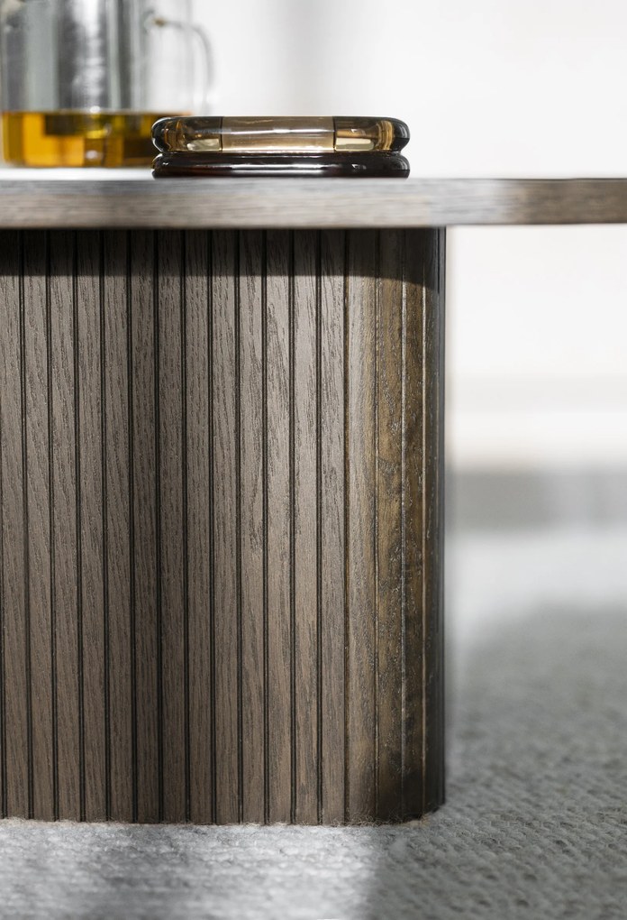 ROWICO Konferenční stolek SULLIVAN malý tmavě hnědý