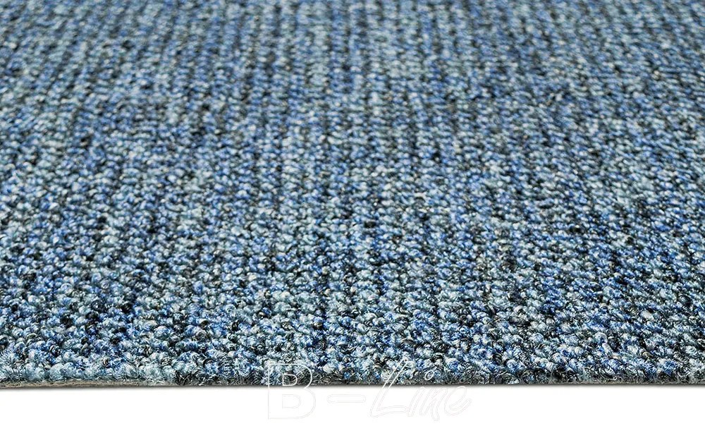 Metrážový koberec bytový Durban 77 modrý - šíře 4 m