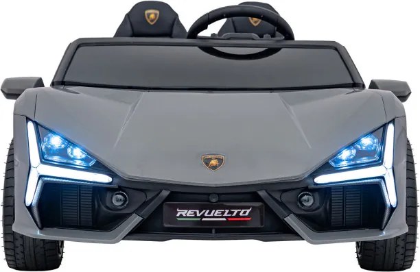 Elektrické autíčko Lamborghini Revuelto XL STRONG šedé