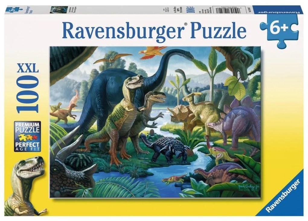 Ravensburger puzzle země velikánů xxl 100 dílků