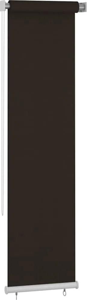 Venkovní roleta 65 (Š) x 230 (V) cm hnědá HDPE 312978