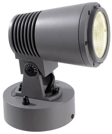 Venkovní světlo Light Impressions KapegoLED podlahové a nástěnné a stropní svítidlo Power Spot Tauri 19 110-240V AC/50-60Hz 20,90 W 3000 K 1670 lm 130 mm šedá 732
