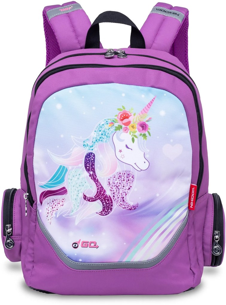 Školní batoh nikidom roller go unicorn
