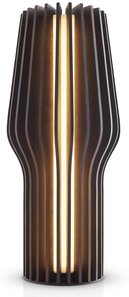 LED lampička dubová kouřová integrovaná baterie Eva Solo