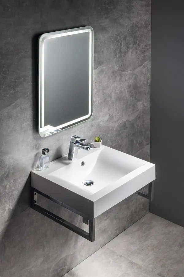 Sapho Sapho, Zrcadlo NYX s LED osvětlením 50x70cm, NY050