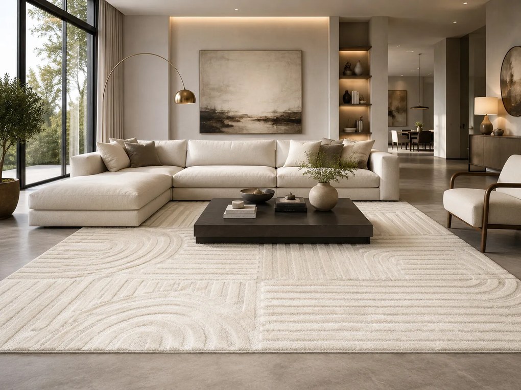 Ayyildiz, Kusový koberec Art 1121 Cream, 200x290, béžová, ložnice