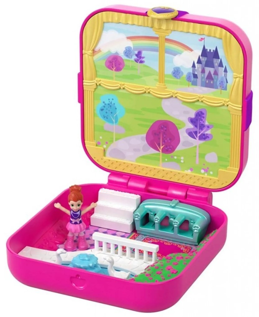 Polly pocket pidi svět v krabičce - sídlo princezny lil mattel gdk80