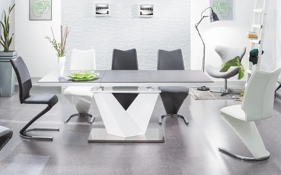 Casarredo - Komfort nábytek Rozkládací jídelní stůl ALARAS II, 120x80, bílá