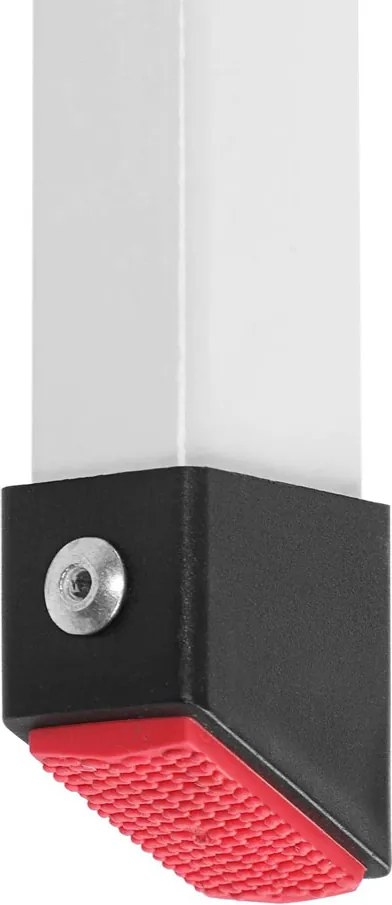 Skládací schůdky STEP, 3 stupně, max. 150 kg, bílá/černá SongmicsHome