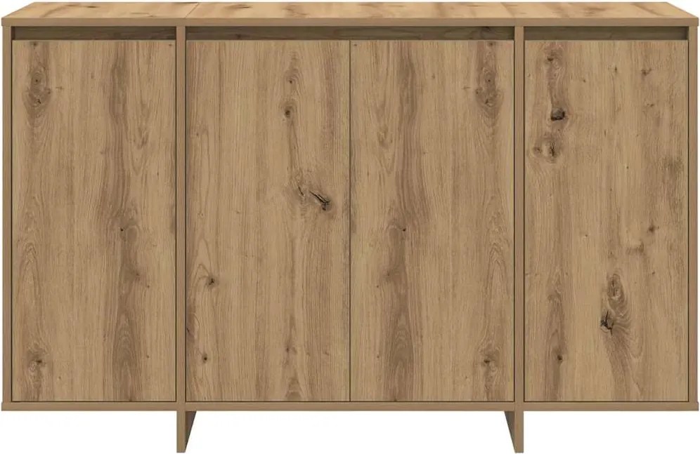 Servírovací skříň Artisanový dub 120 x 41 x 75 cm 3333904