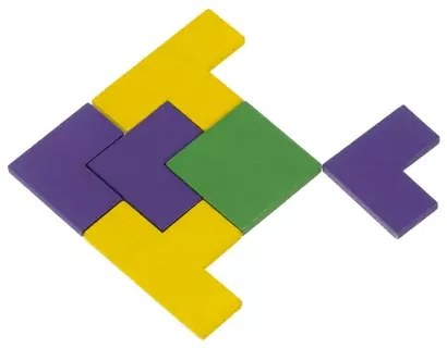 Dřevěné puzzle/ Kruzzel 22667