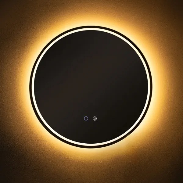 Zuma Line D3004-60-LED Koup. zrcadlo s podsv. 24W/230V 3000/4000/6000K IP44 bílá