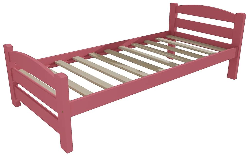 Vomaks Dětská postel DP 008 Rozměr: 70 x 160 cm, Barva: bezbarvý lak