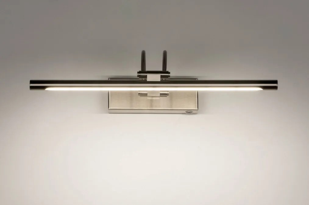 Nástěnné designové LED svítidlo nad zrcadlo Andrés