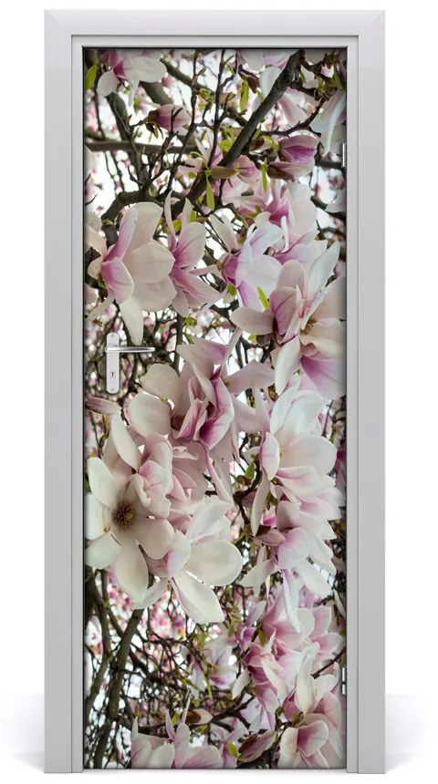 Fototapeta na dveře Květ magnolie 75x205 cm