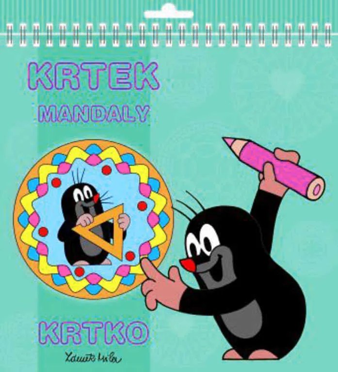 AKIM Omalovánky Krtek (Krteček) mandaly 706427