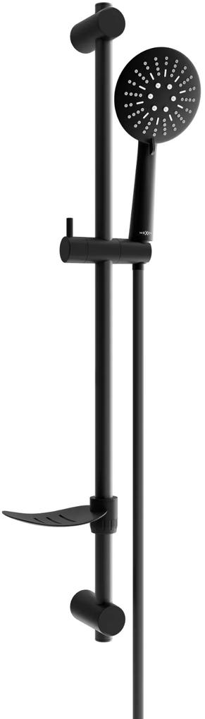 Mexen sprchový set DF67, černý, 785674582-70