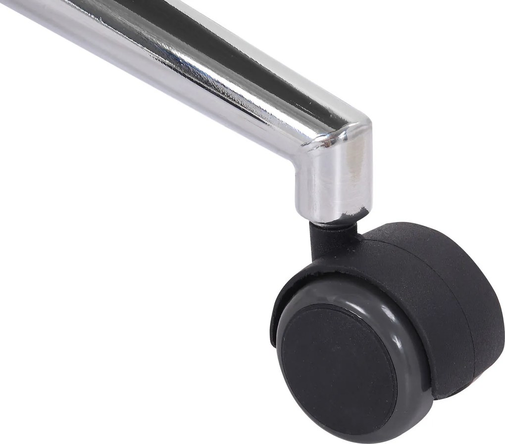 Kancelářská židle Varel umělá kůže – přírodní/krémová
