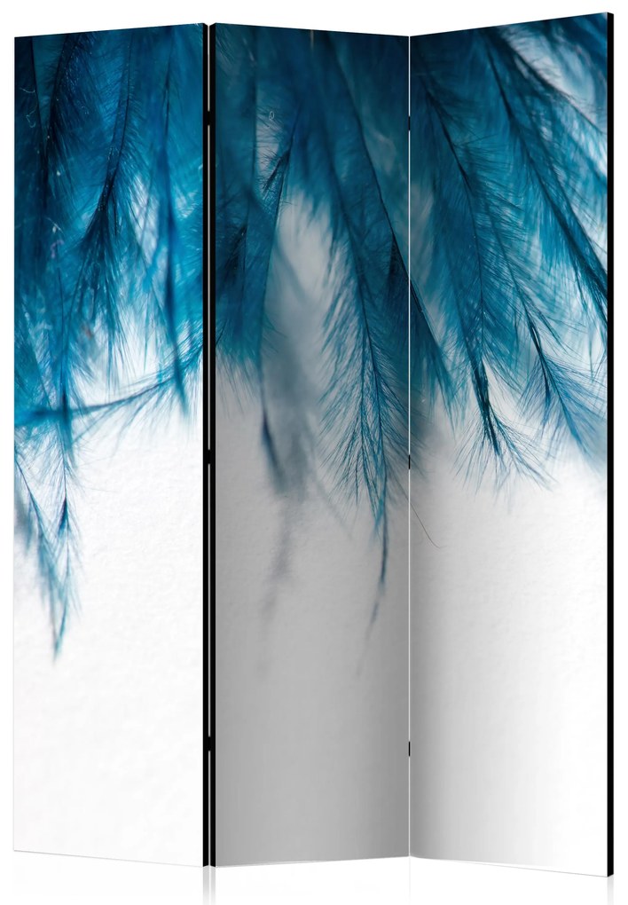 Artgeist Paraván - Sapphire Feathers [Room Dividers] 135x172 7-10 dní