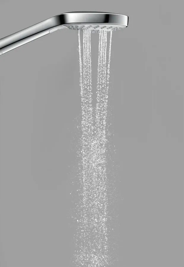 Hansgrohe Croma Select E, ruční sprcha Multi EcoSmart 9 l/min, bílá/chromová, HAN-26811400