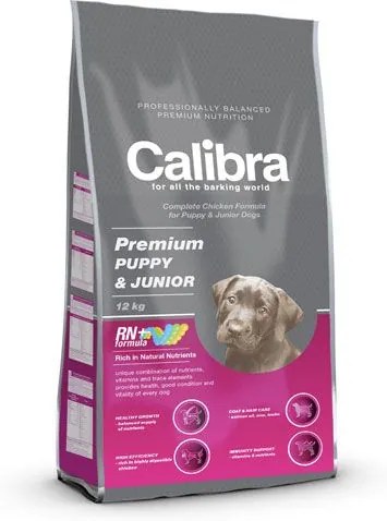 CALIBRA DOG PREMIUM PUPPY&JR 12kg NEW