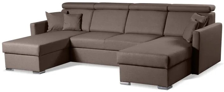 Sedací souprava Morrison mini U, hnědá (tatum 273)