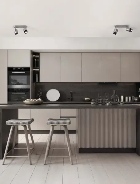 LED nikl designové stropní svítidlo Ison 2
