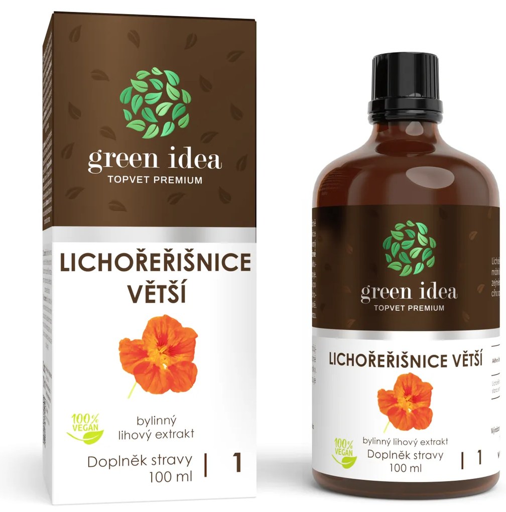 Green idea Lichořeřišnice tinktura - kapky 100 ml
