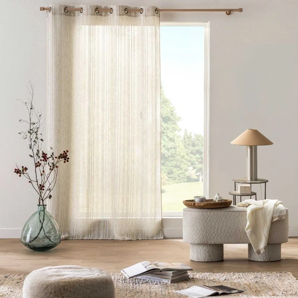 Krémový závěs 140x260 cm Zaho – douceur d'intérieur