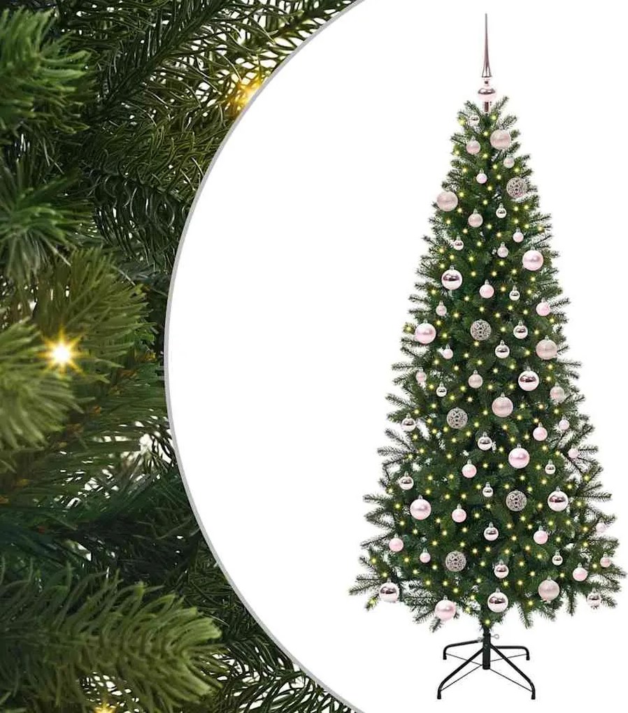 Umělý vánoční stromeček Zelená 180 cm PE a PVC 3397356