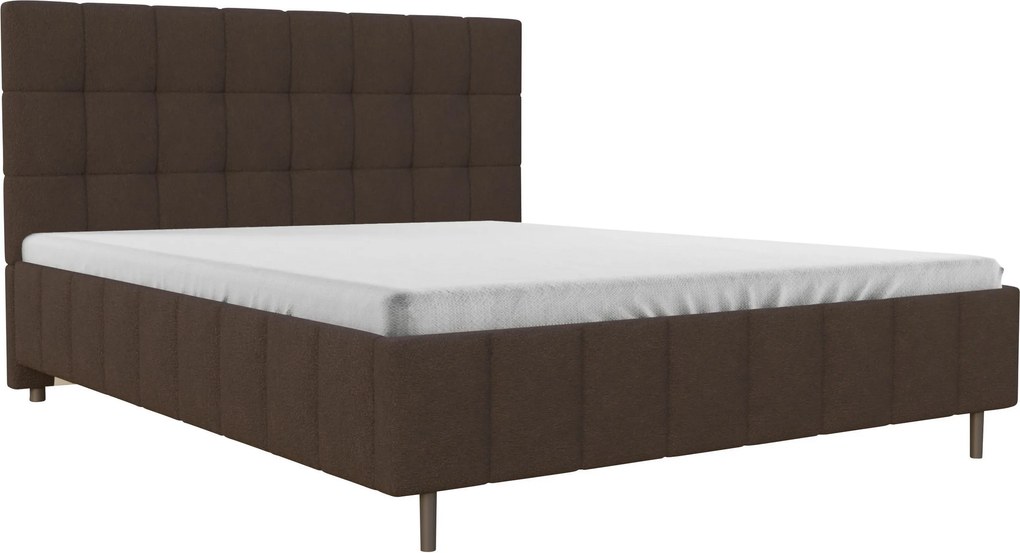 XXXLutz ČALOUNĚNÁ POSTEL, 180/200 cm, hnědá MID.YOU - Postele s úložným prostorem - 002330006505