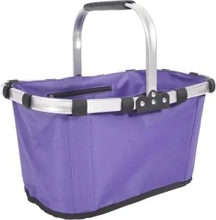 Košík nákupní skládací TERMO 46x27x23cm fialový 883005