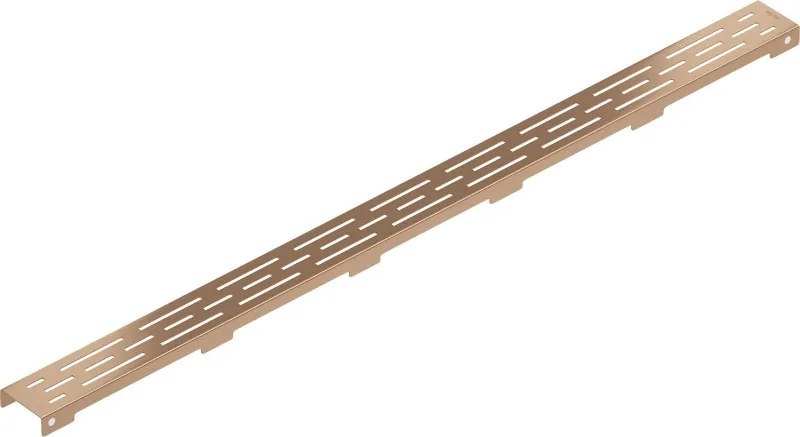 Mexen Flat M01 kryt pro liniový odtok 100 cm, kartáčovaná měď - 1C20100