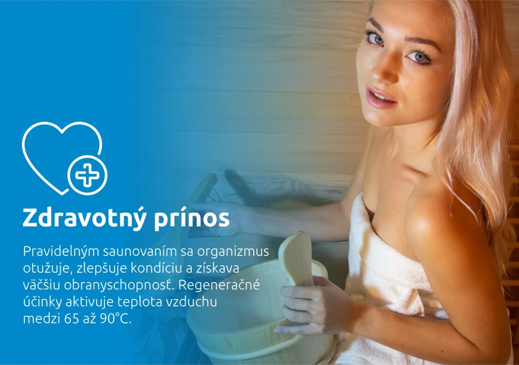 Marimex | Finská sauna Marimex KIPPIS L + saunová kamna | 11100084