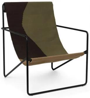 Desert Lounge Chair dune black Ferm Living